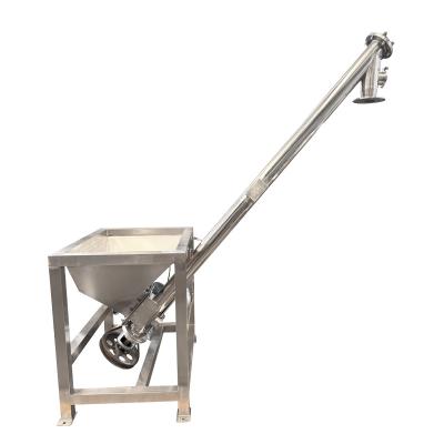 China Industrial Auger Screw Conveyor 133mm Diameter for Chemical Construction Food Industries for sale