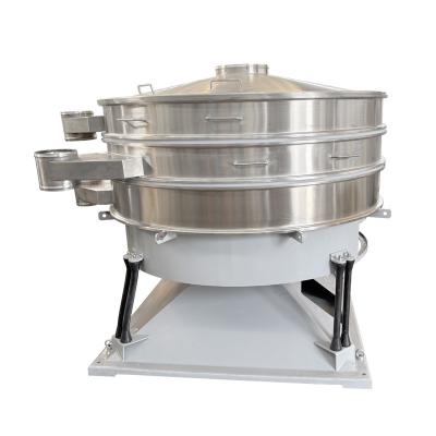 China Circular vibrating screen, multi-layer screening, rubber powder classification and impurity removal, stainless steel vibrating screen for sale