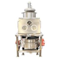 China Boost Production Efficiency With Bulk Bag Unloader Dust-Free Feeding And Vibrating Screen Combination for sale