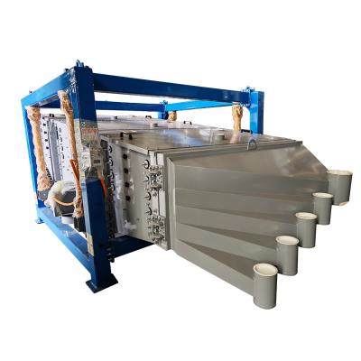 China Multi-layer Stainless Steel Square Vibrating Screen 2-4 Layers Quartz Sand Fracturing Sand Sifter for sale