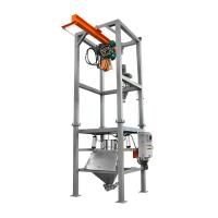 China Open Bulk Bag Unloader 1000x1000x1600 mm 380V for Granular and Powdered Materials for sale