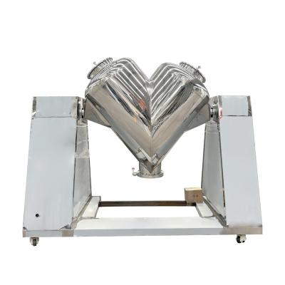 China V-Type Powder Mixer Horizontal Shaft 30-3000L Capacity for Uniform Mixing in Pharma Food Chemical for sale