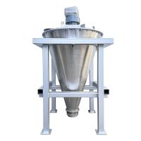 China Stainless Steel Double Helix Conical Mixer for Dry Powder - 40-600kg Capacity, 1.1-11kW Power for sale