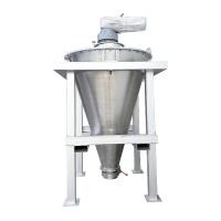 China Stainless Steel Double Helix Agitator Conical Dry Powder Mixer 40-600kg Capacity SUS316L for Chemical Food Processing for sale