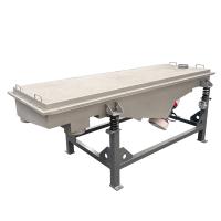 China Linear Vibrating Screen 0.02-20mm Mesh Size 1-5 Layers Food Grade Soybean Grading Machine for sale