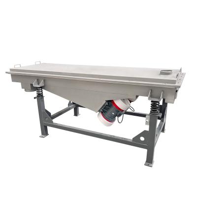 China Linear Vibrating Screen DZSF Series 0.02-20mm Mesh for Dry Loose Material Classification for sale