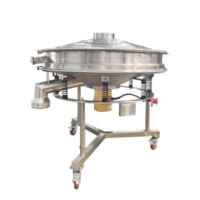China High Frequency Screen Vibro Sifter Machine 600mm to 1200mm for Fine Material Classification for sale