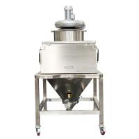 China Industrial Bulk Bag Unloader Dust Free Feeding Station 600mm to 1200mm for Food Chemical for sale