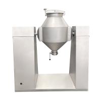 China Stainless Steel Double Cone Blender 100-1500L Capacity 12-15 RPM Adjustable Speed for Batch Production for sale