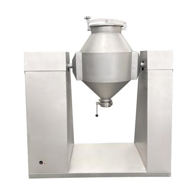 China Stainless Steel Double Cone Blender 100-1500L Capacity 12-15 RPM Adjustable Speed for Batch Production for sale