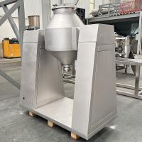 China Stainless Steel Double Cone Blender 100-1500L Capacity 12-15 RPM Adjustable Speed for Batch Production for sale