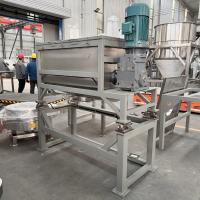 China Industrial Ribbon Blender Spiral Mixer 1000L 11kw for Powder Granule High Viscosity Mixing for sale