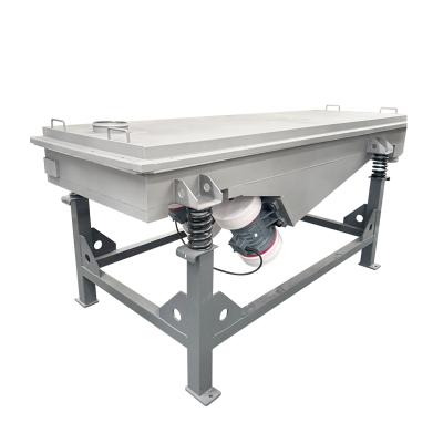 China Directional Excitation Force Linear Vibrating Screen for Continuous Material Movement and Separation for sale