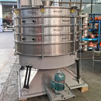 China Food Grade Stainless Steel Tumbler Screening Machine 600mm to 2600mm for Grain Particle Separation for sale