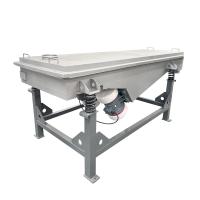 China Linear Vibrating Screen offering stable and operation with simple compact design for dry material screening applications for sale