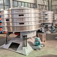 China Food Grade Stainless Steel Tumbler Screening Machine 600-2600mm Diameter for Fine Material Separation for sale