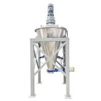 China Industrial Conical Mixer Double Screw Agitator 0.18-3m³ for Powder Granule Blending for sale