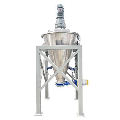 China Industrial Conical Mixer Double Screw Agitator 0.18-3m³ for Powder Granule Blending for sale