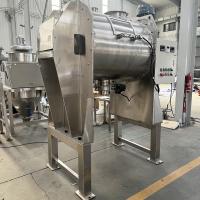 China Stainless Steel Plow Mixer 300L to 4000L with PLC Control High Speed Plough Knife Rotation for sale