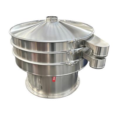 China Rotary Vibrating Screen 600-2000mm Diameter for Fine Screening and Solid-Liquid Separation for sale