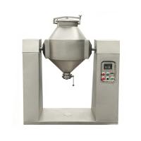 China Stainless Steel Double Cone Blender 100-1500L Capacity Adjustable Speed Powder Granular Mixer for sale