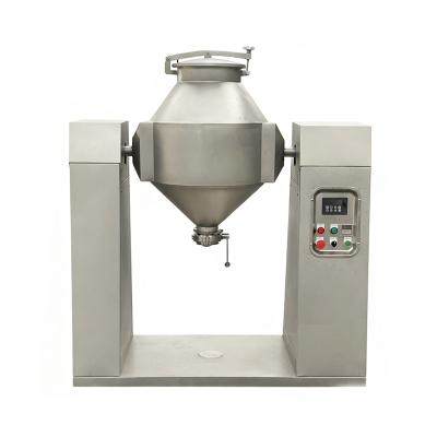 China Stainless Steel Double Cone Blender 100-1500L Capacity Adjustable Speed Powder Granular Mixer for sale