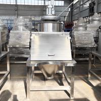 China Stainless Steel Dust-Free Feeding Station 600mm with 1.5KW Blower for Food Chemical Powder for sale