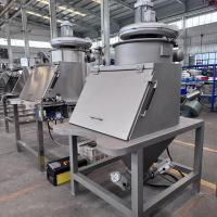 China Stainless Steel Dust-Free Feeding Station 600mm with 1.5KW Blower for Food Chemical Powder for sale