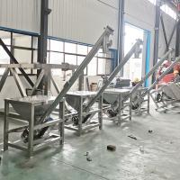 China Screw Conveyor 133mm Diameter 0.75-4KW for Powder Granules and Small Block Materials for sale