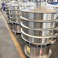 China Rotary Vibrating Screen 3D Motion 1-5 Decks 600-2000mm for Powder Granule Liquid for sale