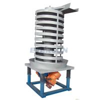 China Stainless Steel Vertical Spiral Elevator 304 316 Dry Powder Granules Continuous Lifting 8m Height for sale