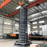 China Auger Screw Conveyor Stainless Steel Vertical Spiral Lifter for Conveying of Powder and Granular Materials in Various Industries for sale