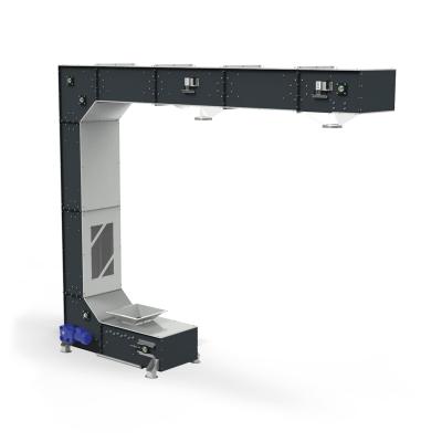 China 1.8L Chain Bucket Elevator with 0.75kW Power and 4-6 m³/h Capacity for Industrial Material Handling for sale