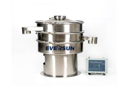 China EVERSUN Stainless Steel Ultrasonic Vibrating Screen 400-1800mm Sieve Diameter 0.18-3kW Power for sale