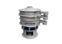 China EVERSUN Single Deck Carbon Steel Vibratory Screener 2-500 Mesh with 0.25-4.5KW Power Range for sale
