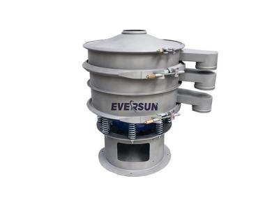 China EVERSUN Single Deck Carbon Steel Vibratory Screener 2-500 Mesh with 0.25-4.5KW Power Range for sale