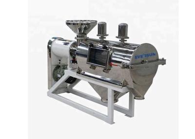 China EVERSUN Medical Powder Airflow Centrifugal Sifter with 2-500 Mesh Size and ABB Motor for Light Powder Separation for sale