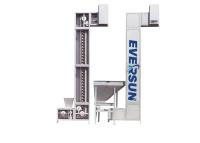China Industrial Z-Type Bucket Elevator 3.8L Model with 2.2Kw Power and 6.5-8 m³/h Capacity for Grain Conveyor Systems for sale