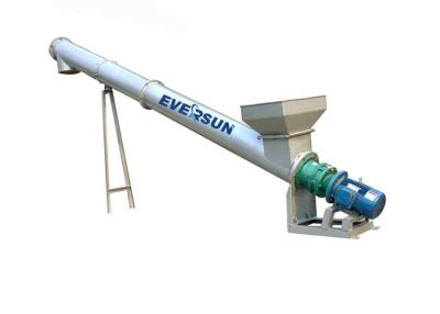 China Large Capacity Carbon Steel Flexible Auger Screw Conveyor 141mm 1.5kW for Food Powder and Bulk Solids for sale