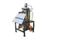 China Food Grade Manual Bag Dump Station EDS-1000 with 0.64 m² Screening Area and 1460 RPM Speed for sale