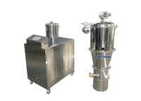 China EVERSUN EZKS-1 1.5KW Stainless Steel Vacuum Conveyor System with 38mm Suction Pipe and 220×820mm Dimensions for sale