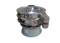 China EVERSUN Rotary Vibrating Screen Machine 500 Mesh Capacity with 0.25-4.5KW Power Range for sale