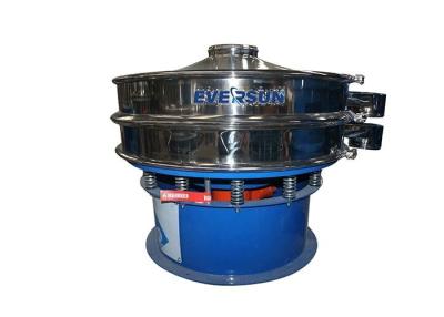 China Single Layer Stainless Steel Cheese Vibratory Screening Equipment 2-500 Mesh with 0.25-4.5KW Power for sale
