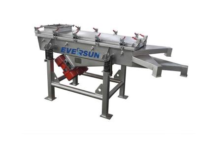China 1000x2000mm Linear Vibratory Sieve Machine for Sand Grading with 0.074-10mm Mesh Size and 960-1450r/min Frequency for sale