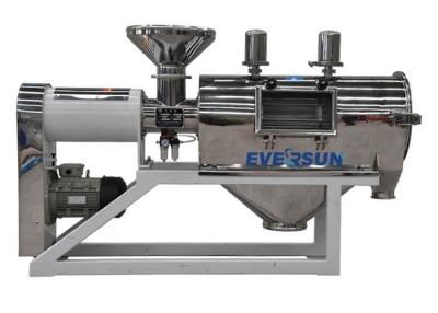 China Stainless Steel Horizontal Centrifugal Sifter for Powder Processing with 2-500 Mesh Size and 2.2-5KW Power for sale
