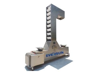 China 3.8L Chain Bucket Elevator for Silica Sand - 1.5kW Power, 6.5-8 m³/h Capacity for sale