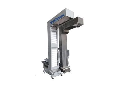 China Food Grade Z-Type Bucket Elevator 1.8L Model with 0.75kw Power and 4-6m³/h Output Capacity for sale