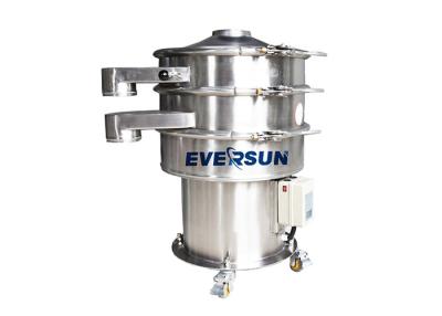 China Carbon Steel Sesame Rotary Vibrating Screen - 1130mm Diameter, 1.1-1.5KW Power, 1-5 Layer Industrial Separator for sale