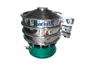 China EVERSUN EXZS-800 Stainless Steel Vibro Sifter with 760mm Screen Diameter and 0.55-0.75KW Power for Wheat Flour Powder Screening for sale