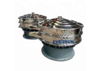 China EXZS-800 Round Stainless Steel Moringa Leaves Powder Sieving Machine 0.55-0.75kW 400 Mesh for sale